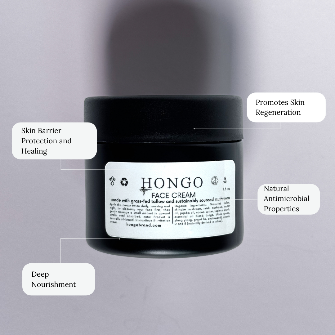 Mushroom Face Cream - All-Natural Mushroom Skincare | Nature-Based ...