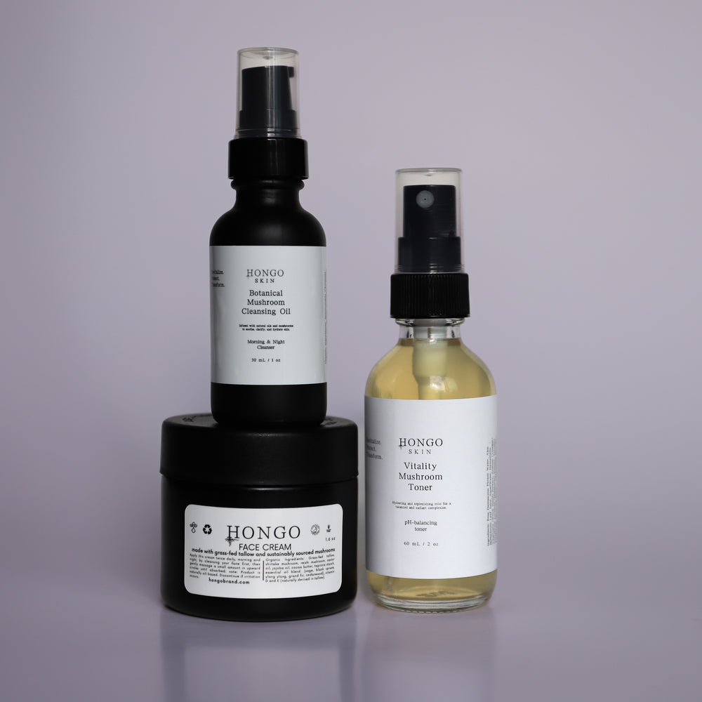All-Natural Mushroom Skincare | Nature-Based Beauty | Hongo Skin